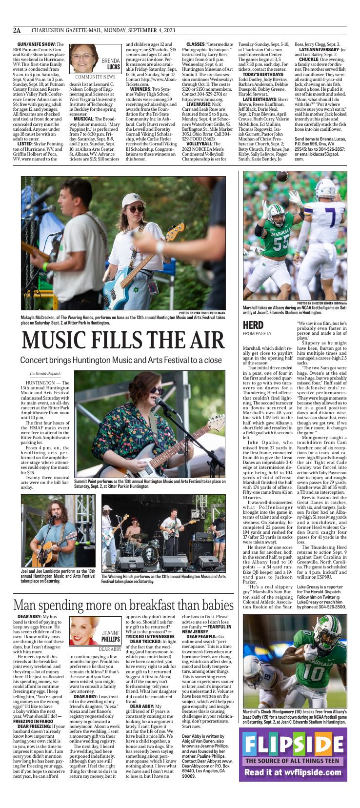 Page A2 | e-Edition | wvgazettemail.com