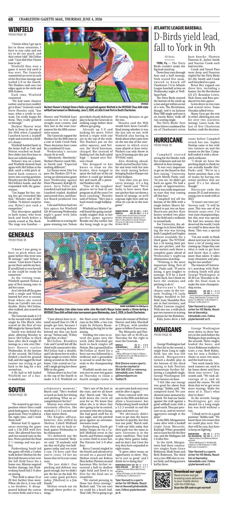 Page B6 | e-Edition | wvgazettemail.com