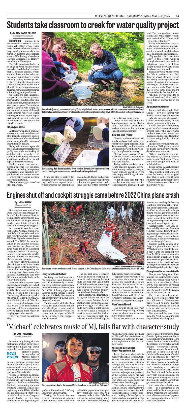 Page A3 | e-Edition | wvgazettemail.com
