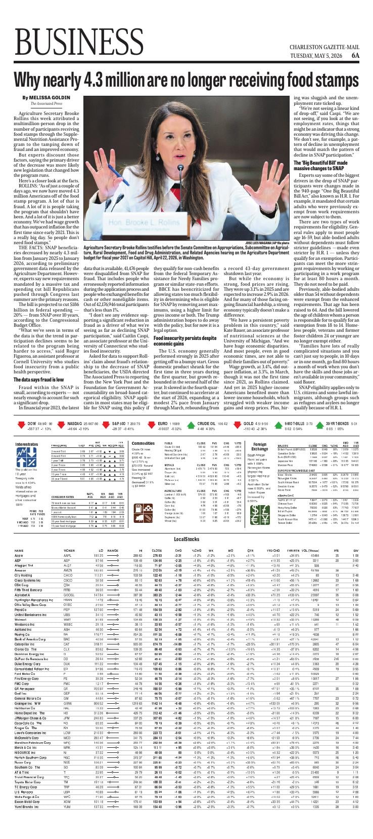 Page A6 | e-Edition | wvgazettemail.com