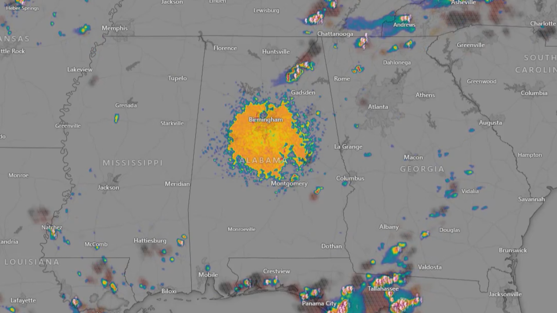 Alabama weather radar malfunction sends social media into a frenzy ...