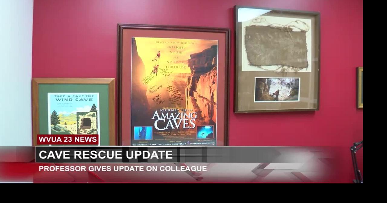 Alabama professor shares update on colleague rescued from cave in ...