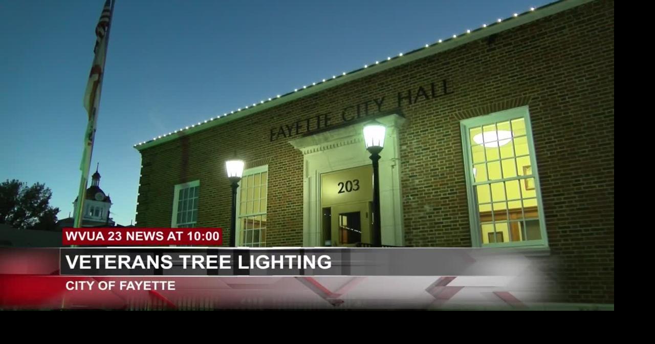 Fayette hosts combined Veterans Day, tree lighting ceremony Monday ...