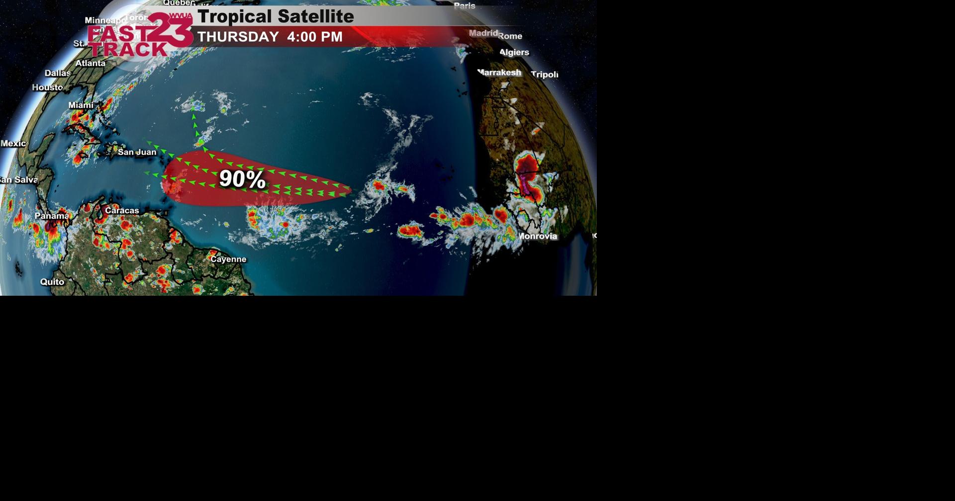 New Tropical System is Organizing in the Atlantic... Here's a Thursday ...