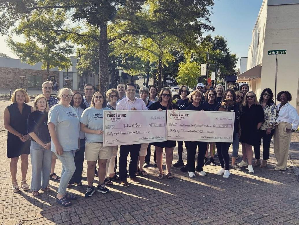 $76K raised by West Alabama Food and Wine Festival for Table of Grace ...
