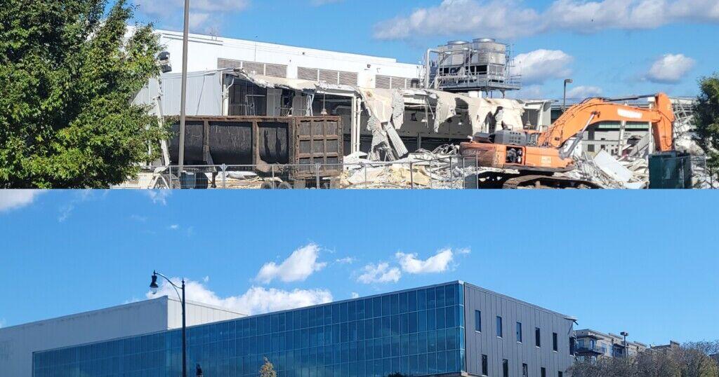 Demolition begins on the old Tuscaloosa News building, making room for ...