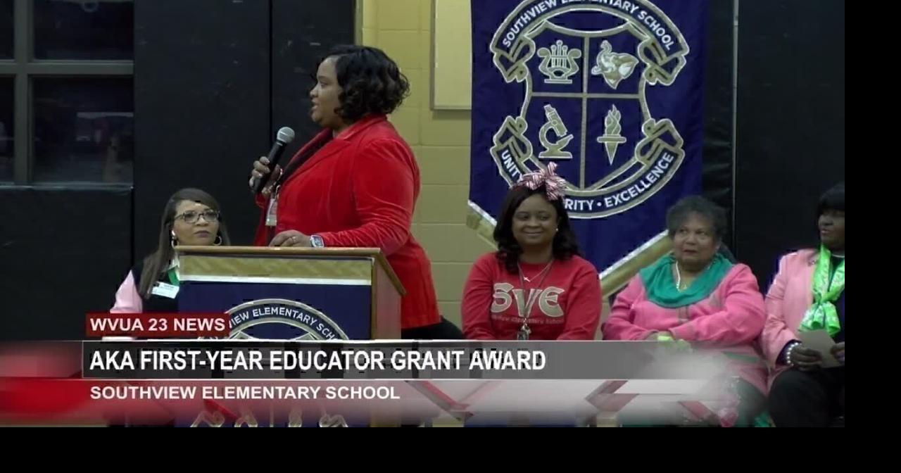 AKA First Year Educator Grant awarded to Southview Elementary teacher ...