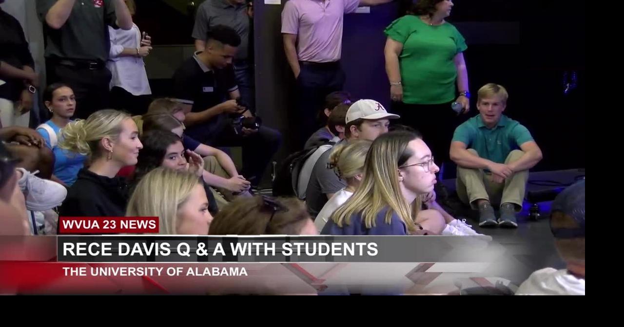 ESPN’s Rece Davis chats with Alabama students Thursday | Local News ...