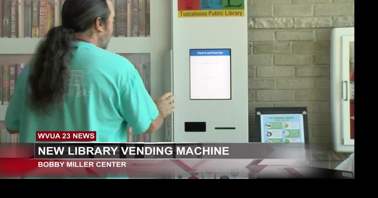 New library vending machine open Bobby Miller Activity Center | Local ...