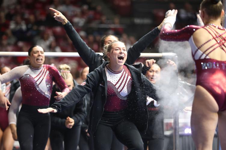 Gymnasts feel the presence of the Power of Pink | Sports | wvua23.com