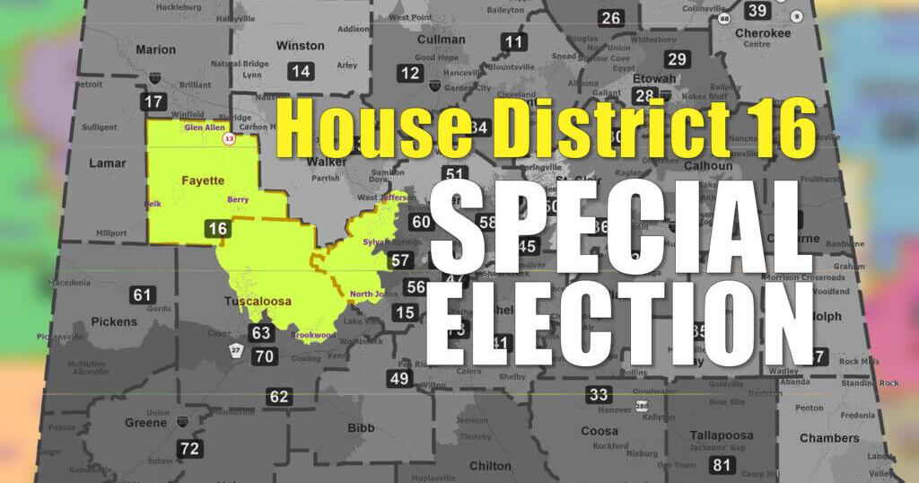 District 16 special election happening today | Alabama News | wvua23.com