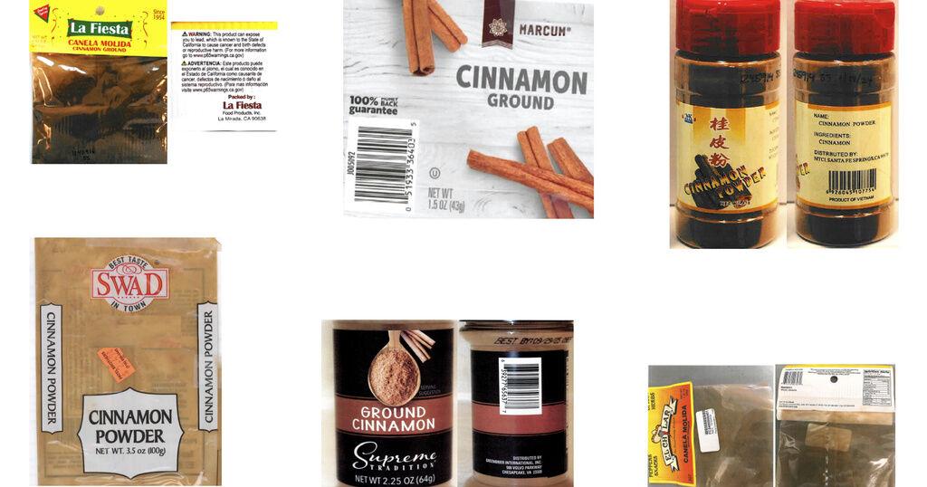 Ground cinnamon sold at discount stores is tainted with lead, FDA warns ...