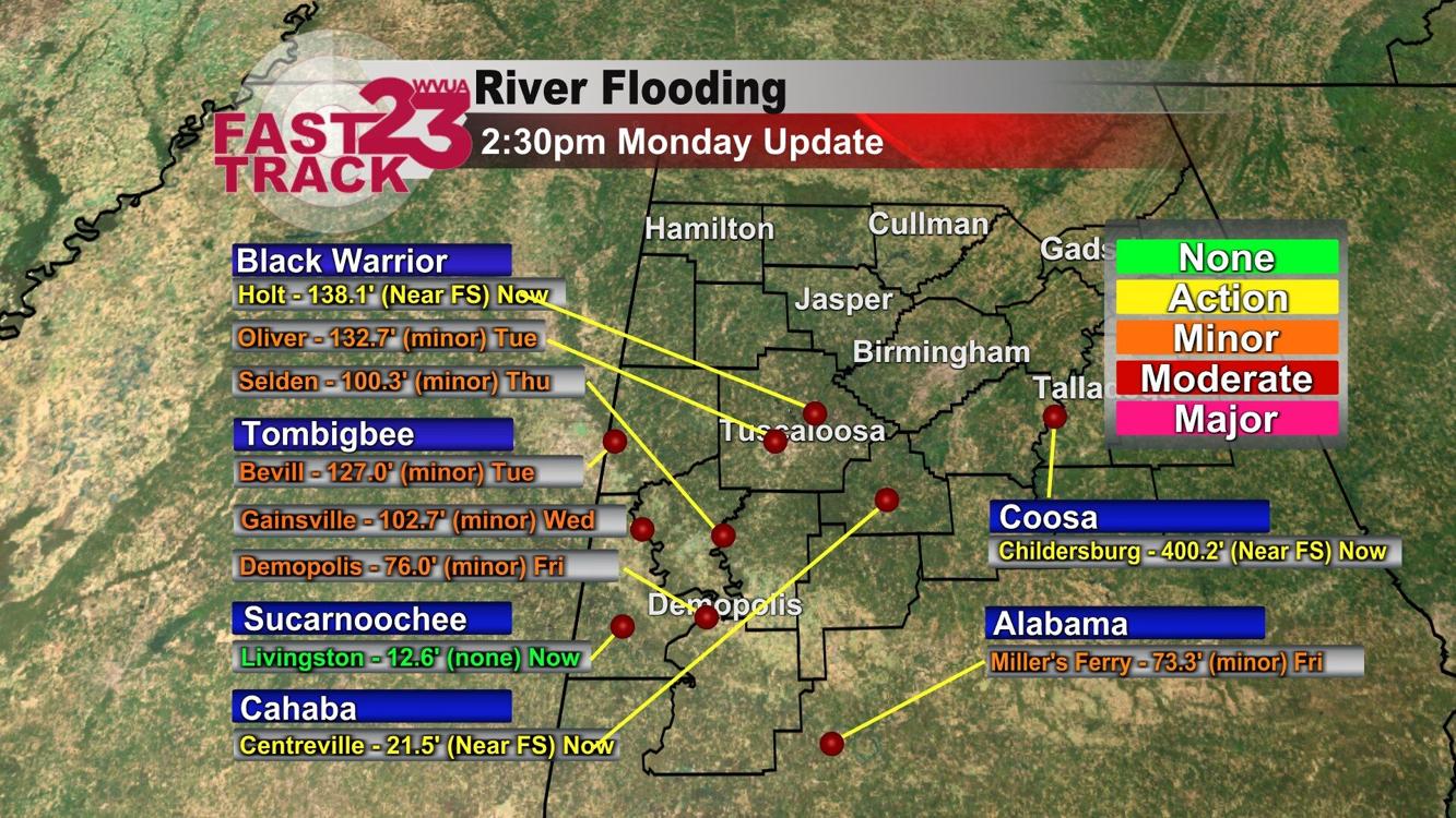 River Flooding Forecast Update | News | wvua23.com