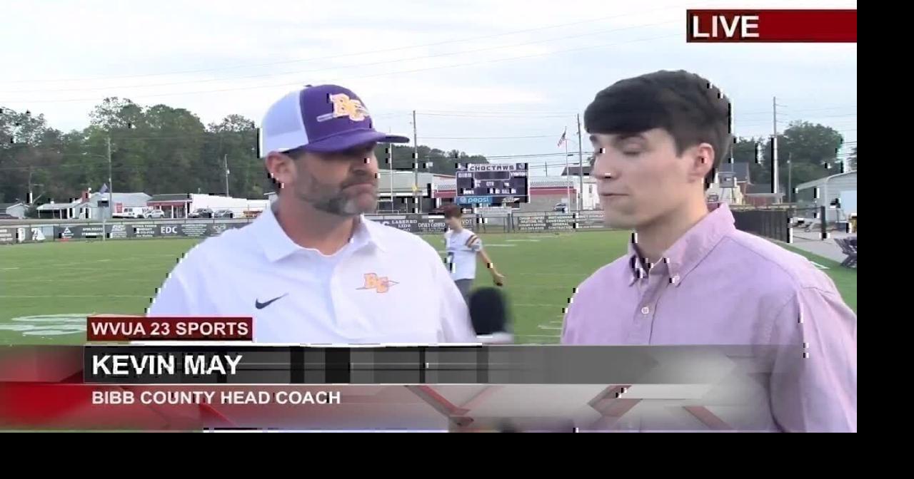 Alex Boothe speaks pre-game with Bibb County head coach | Local News ...