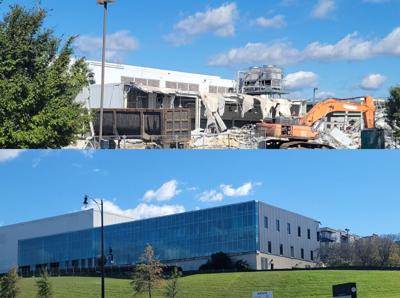 Demolition begins on the old Tuscaloosa News building, making room for ...