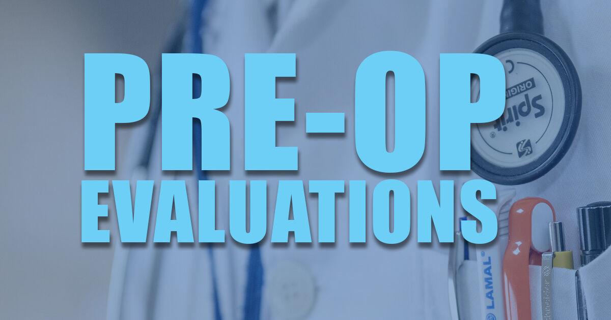 HEALTH MATTERS: PRE-OPERATIVE CLEARANCE, OCT. 17, 2017 | Health Matters ...