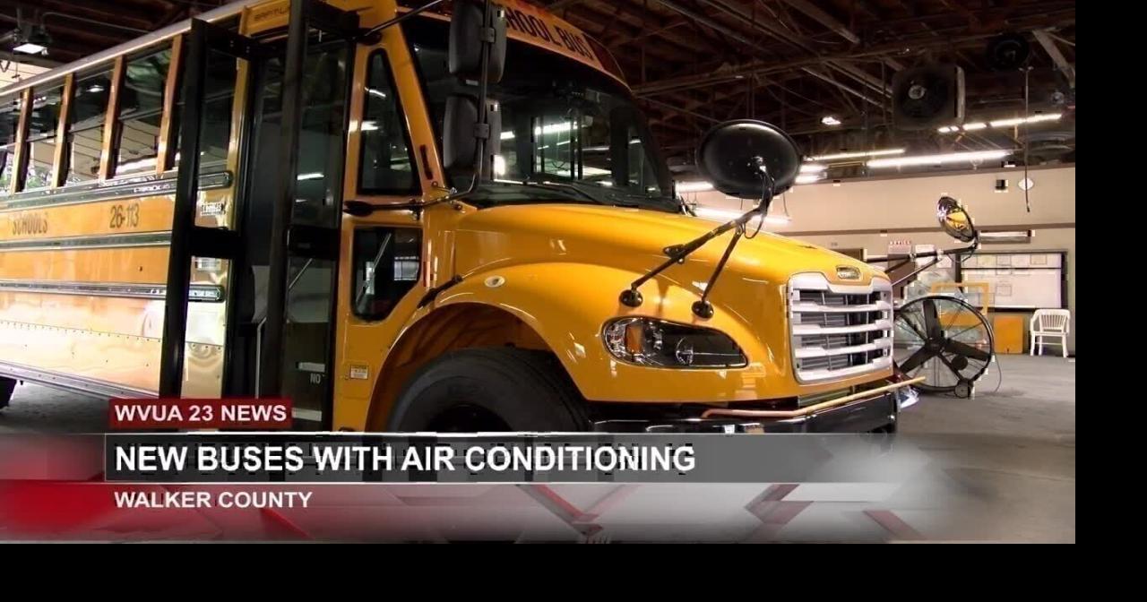 Walker County school buses upgraded with air conditioning | Local News ...
