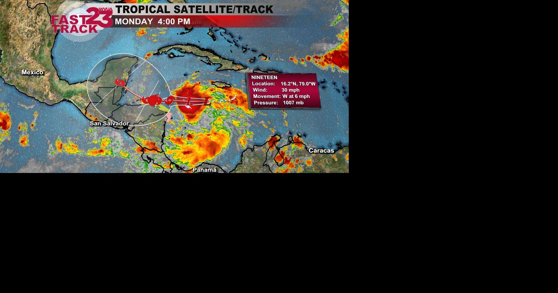 Potential Tropical Cyclone 19 forms in the Caribbean… | | wvua23.com