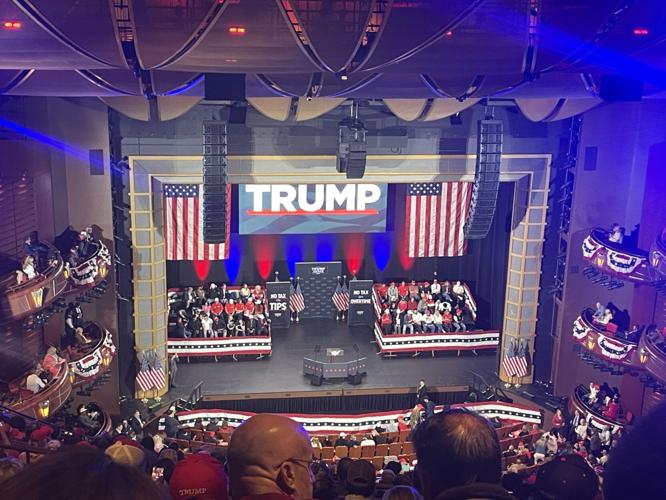 Trump encourages supporters at Atlanta rally as early voting opens in ...