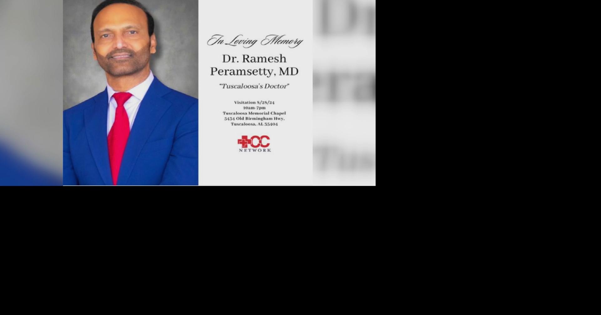 Dr. Ramesh Peramsetty’s memorial service happening Wednesday | Local ...