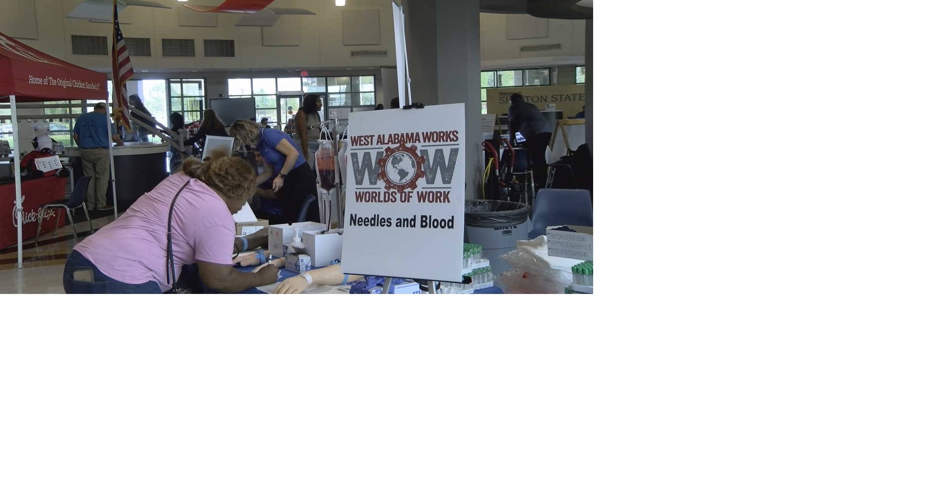 Shelton State hosts annual Worlds of Work | Tuscaloosa County | wvua23.com