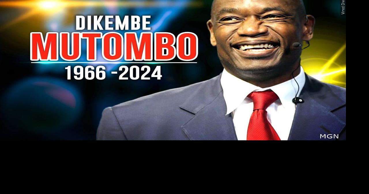 Dikembe Mutombo, a Hall of Fame player and tireless advocate, dies at ...