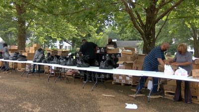 Harvest Outreach Hosts Food Giveaway | Local News | wvua23.com
