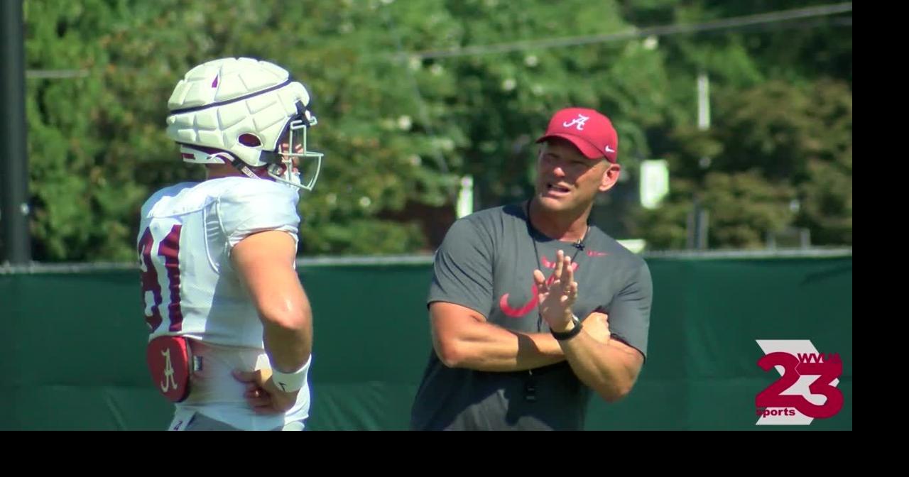 Offensive tackle is one of the hottest position battles at Tide camp ...