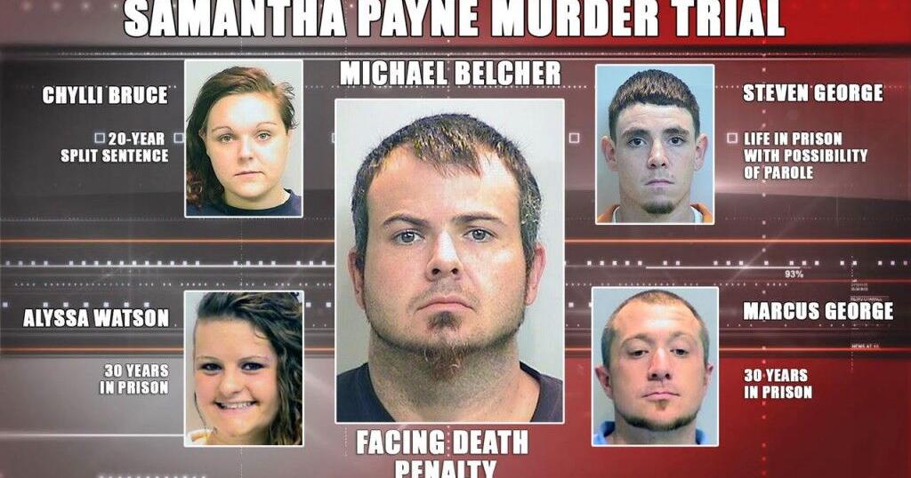 SAMANTHA PAYNE TRIAL: CALLS REVEAL BELCHER WANTED LETTERS SENT TO ...