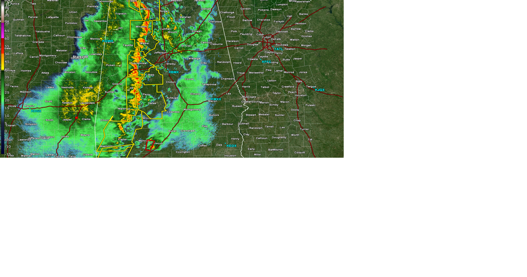 11pm Severe Thunderstorm Warning Update | Do-not-import | wvua23.com