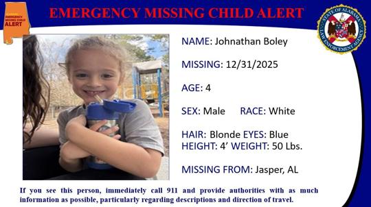 Missing Walker County boy found deceased two miles from home | News ...