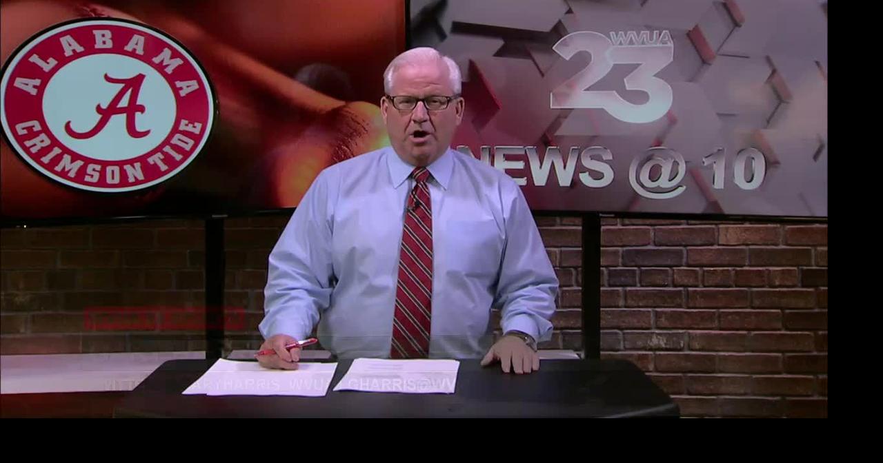 Saban throws first pitch at start of Alabama baseball win | Alabama ...