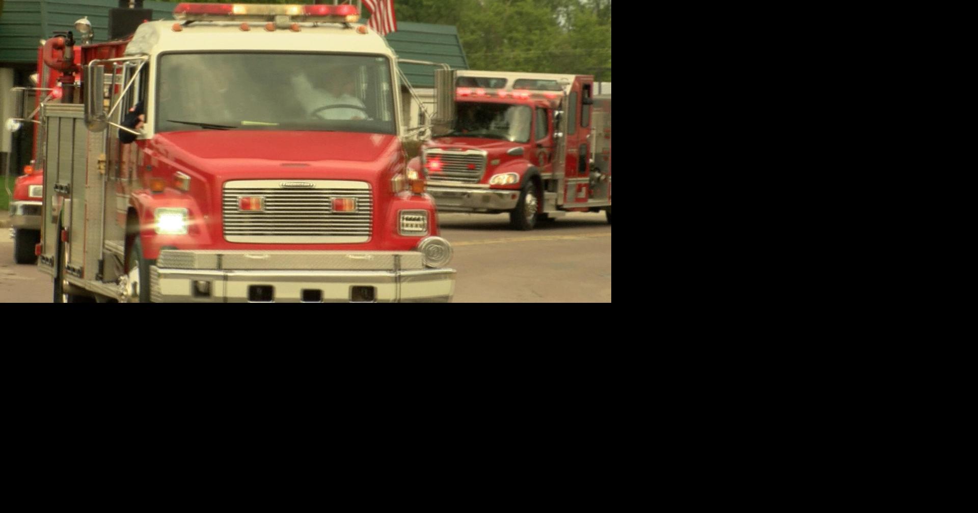 Fire Departments honor Arcadia Fire Chief | News | wxow.com