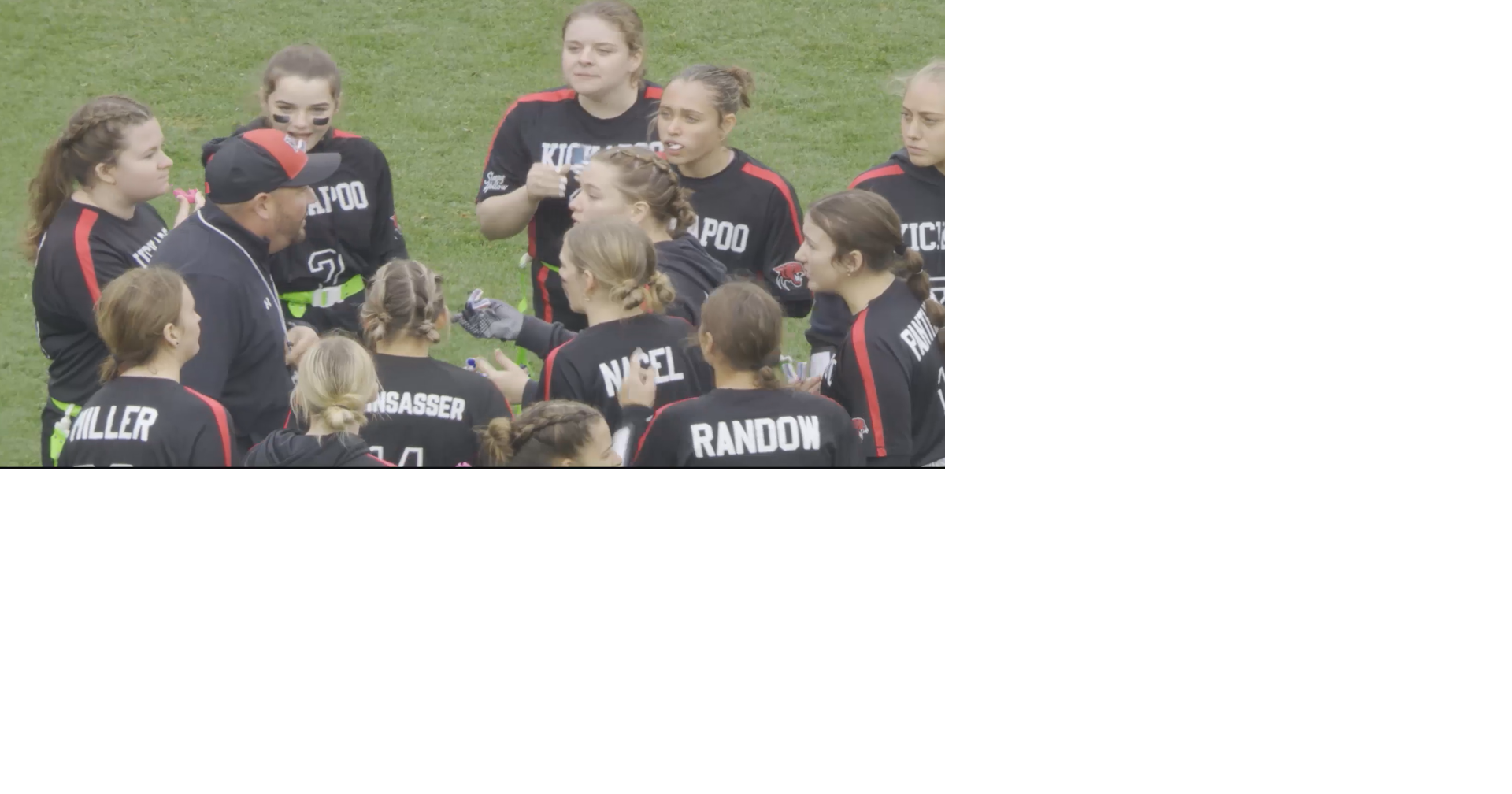 Kickapoo girls flag football reflects on playing at Lambeau Field ...