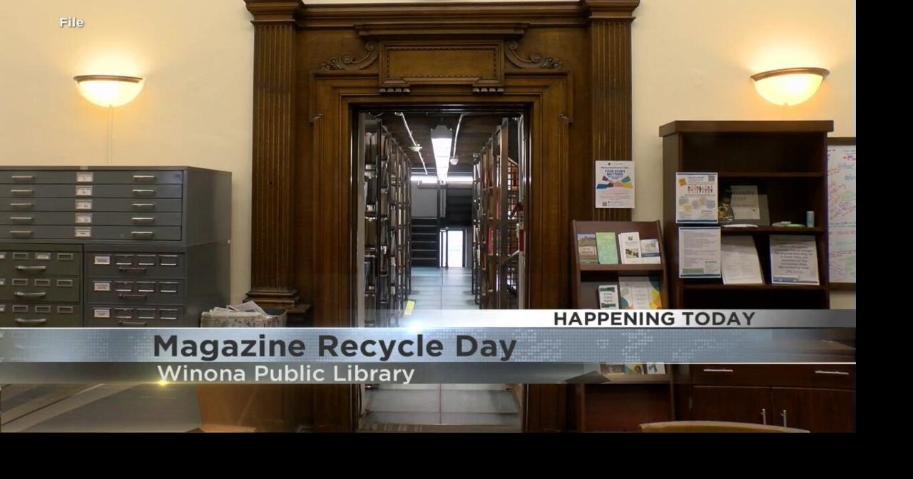 Winona Library hosting magazine recycle day on Wednesday | Video | wxow.com