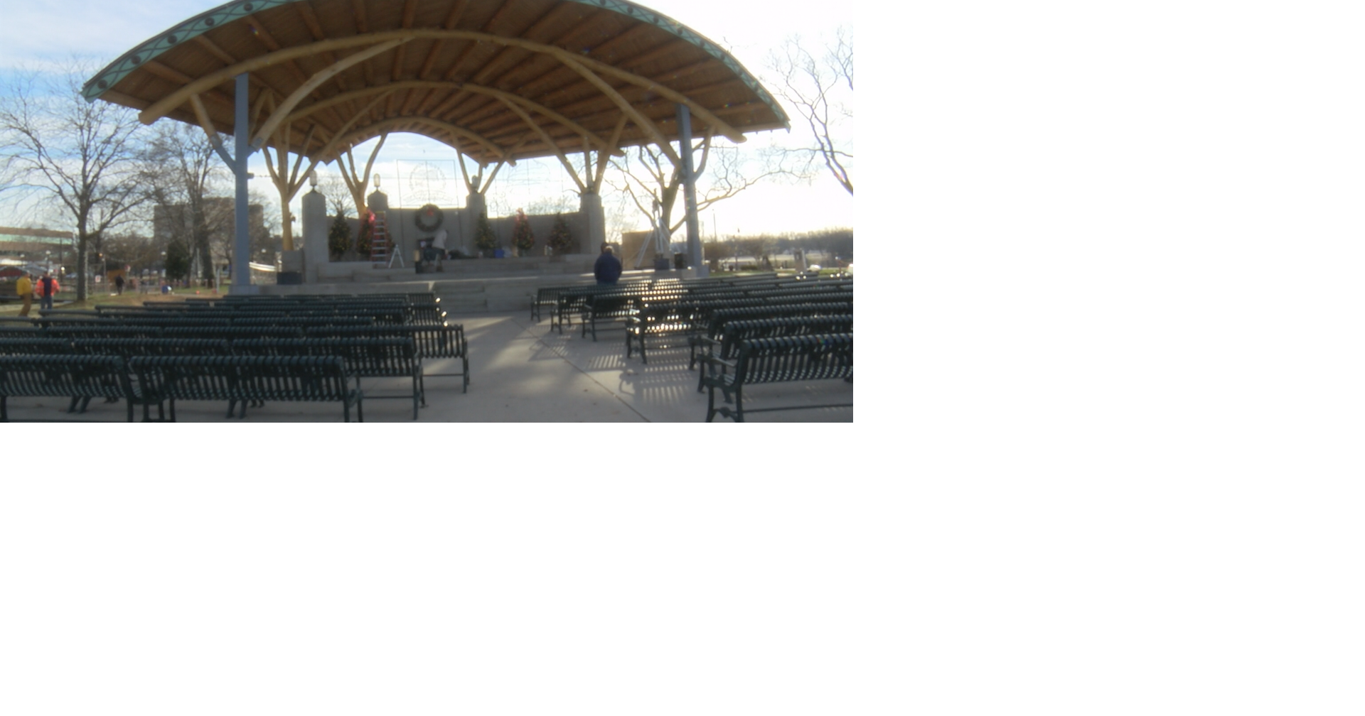 Riverside Park bandshell is back up and running | News | wxow.com