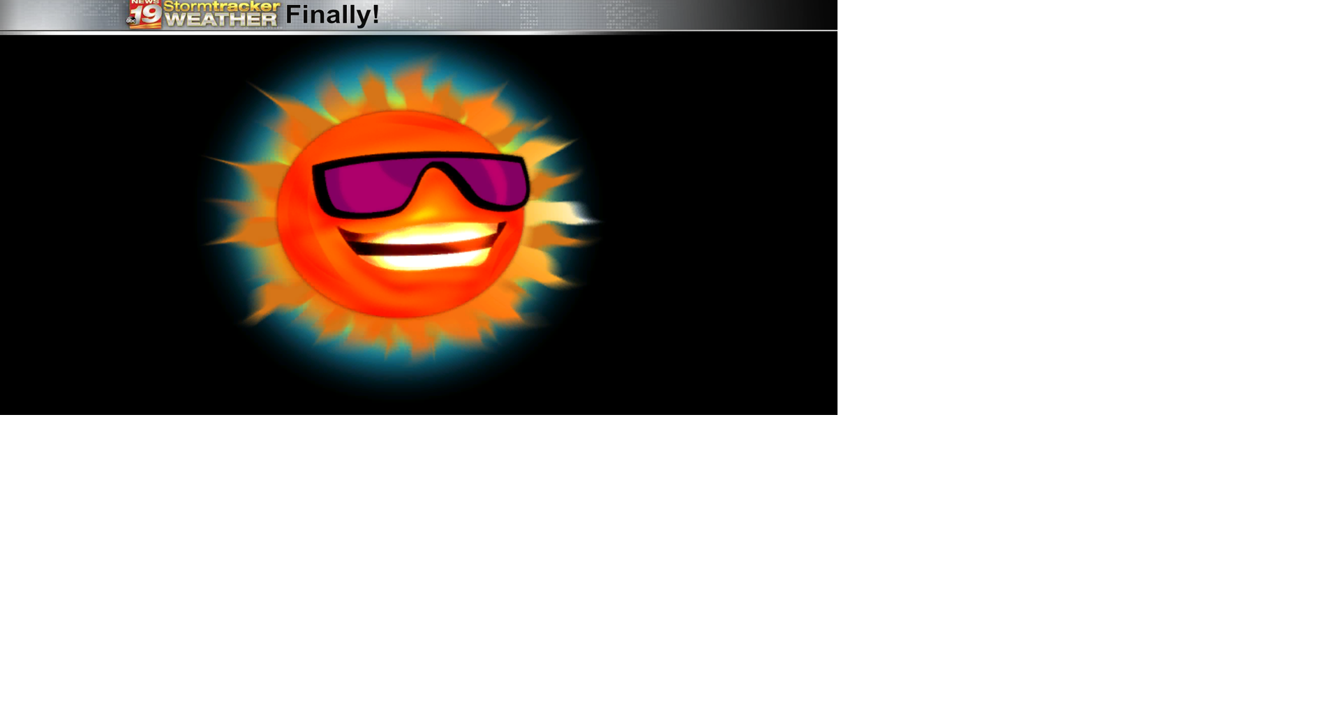 Sunshine returns with a warming trend | 19 Storm Track Weather | wxow.com