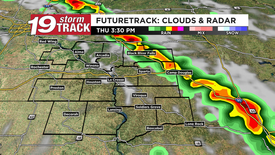 Strong to severe thunderstorms remain possible this afternoon | 19 Storm Track Weather | wxow.com