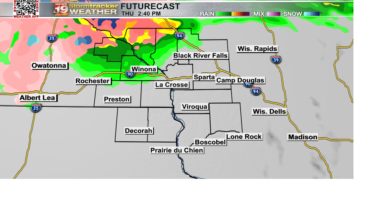 A spooky forecast with morning showers, cooling temps and wintry mix ...