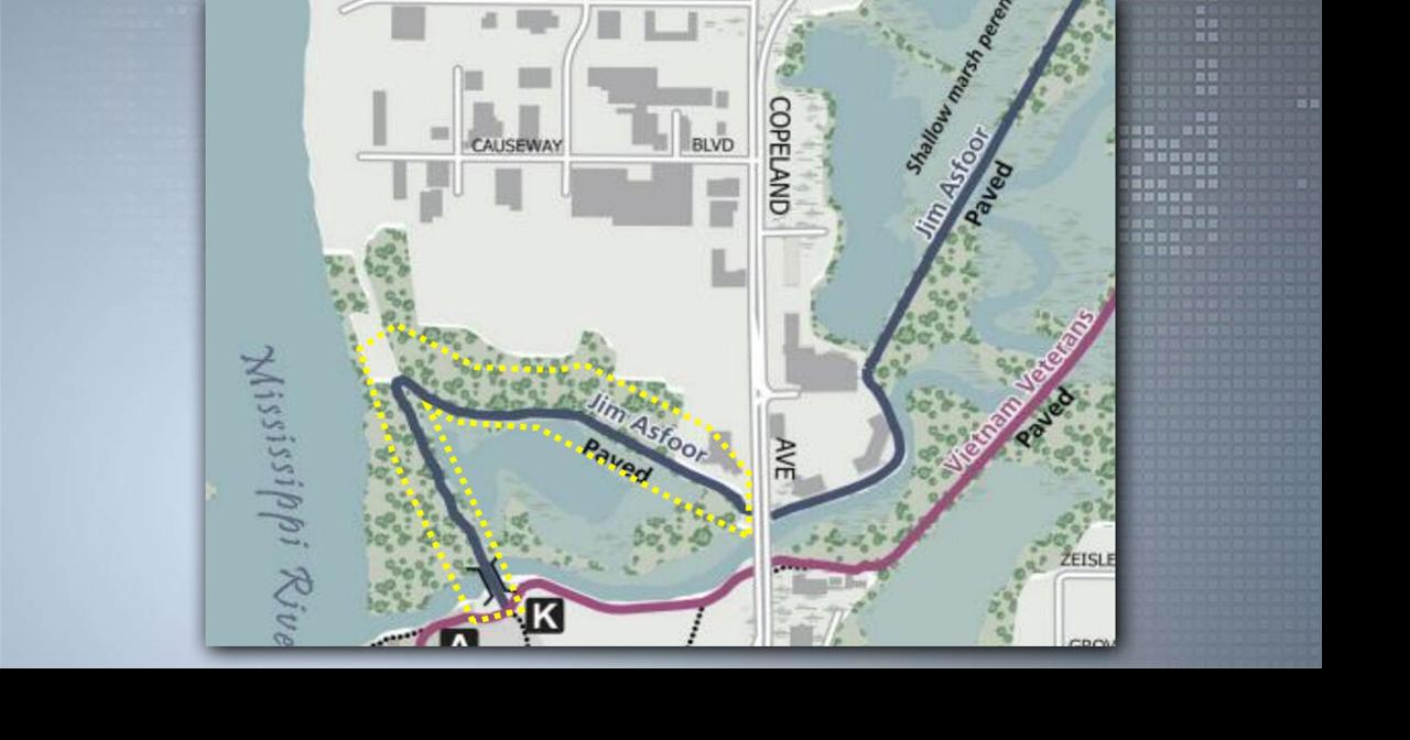 UPDATE: Trail work by Riverside Park continuing into next week | News ...