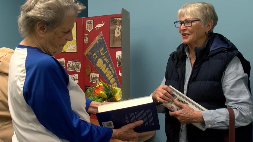1950's Women's Baseball League pitcher visits La Crosse for community ...