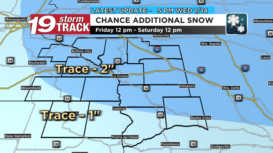 Occasional snow showers Thursday afternoon through Friday morning | Top ...