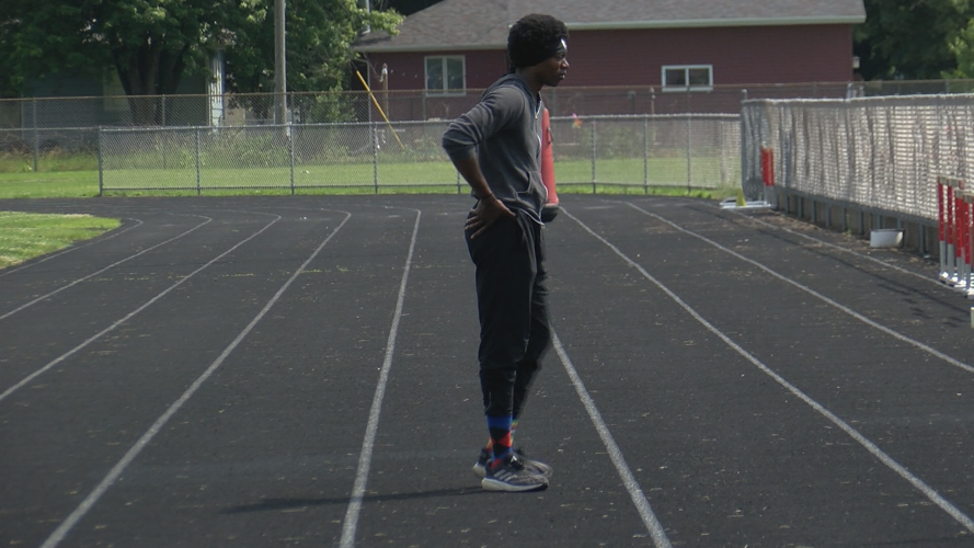 Viterbo track coach continuing goal towards Olympics | Sports | wxow.com