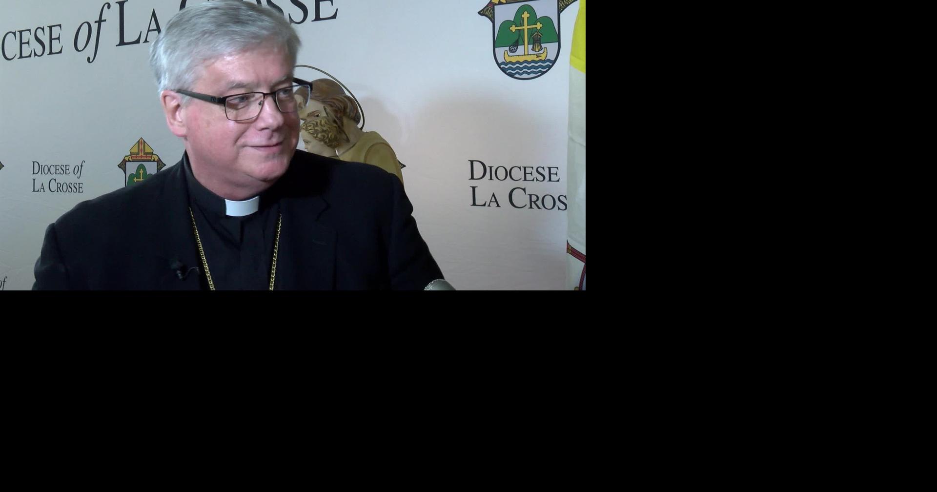 Incoming Bishop Battersby excited for new mission | News | wxow.com