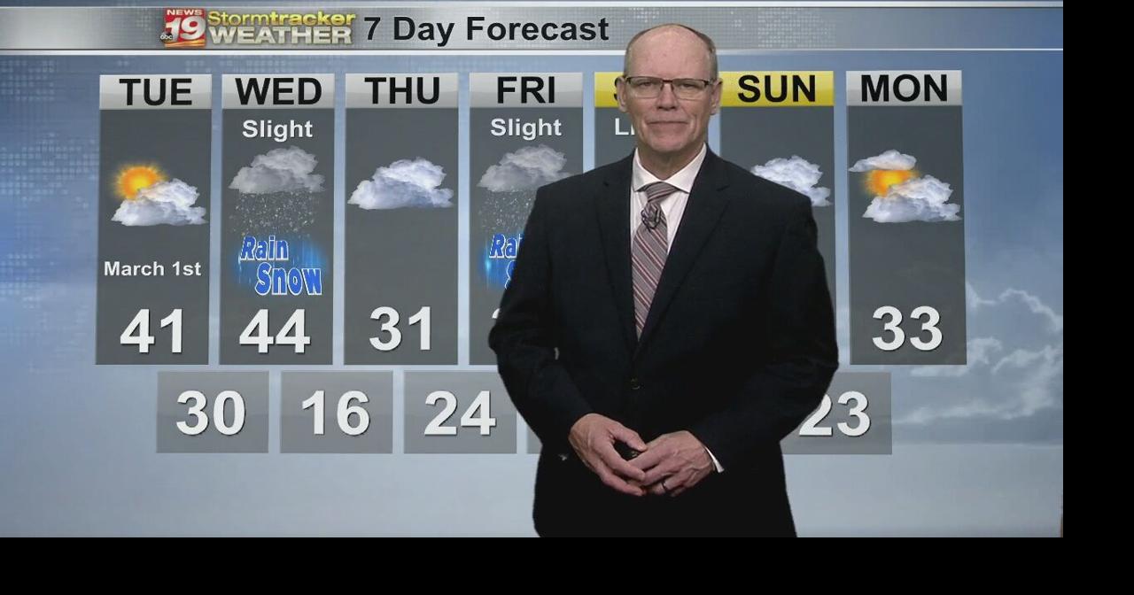 Warmer start to the week | 19 Storm Track Weather | wxow.com