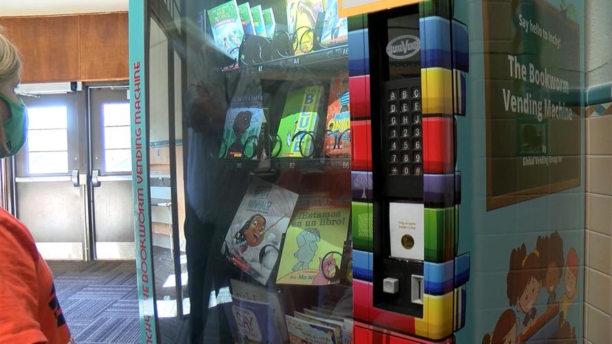 Winona school uses book vending machine as a part of a reward system ...