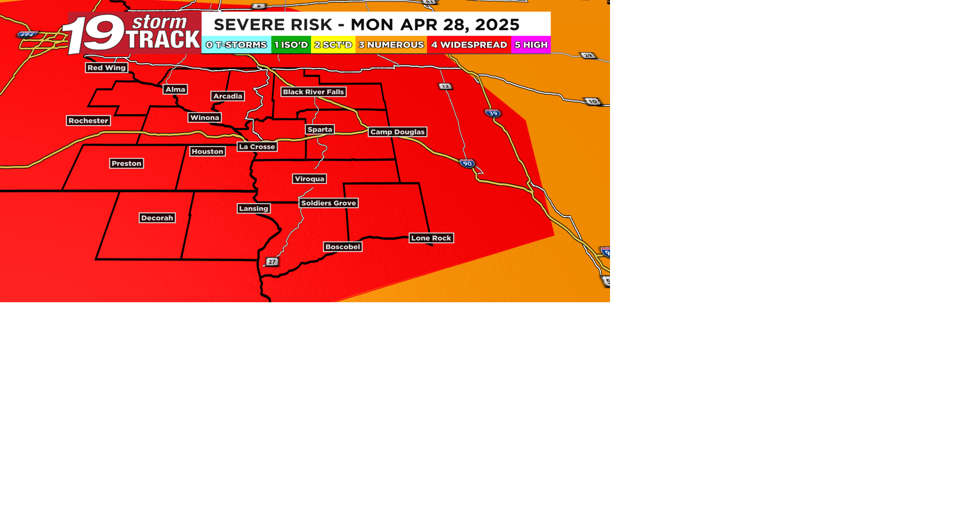 Severe weather remaining likely late Monday afternoon into Monday ...