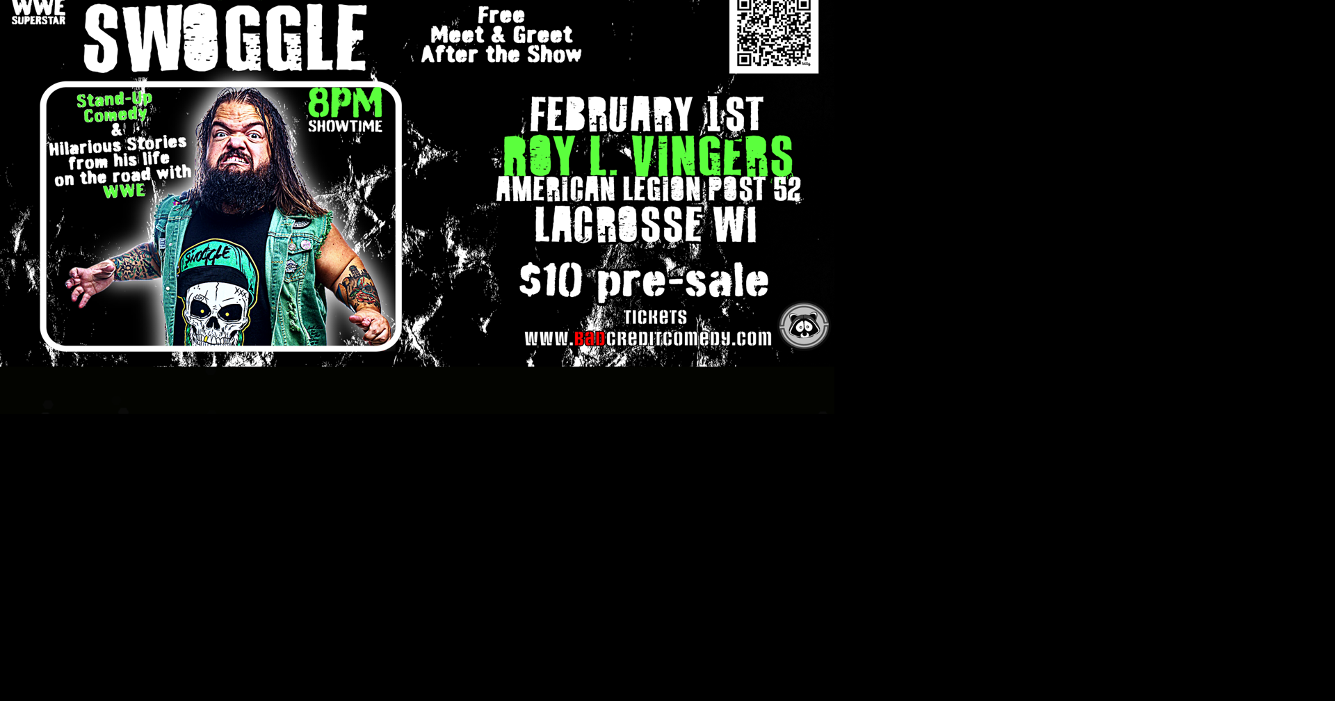 Former WWE Superstar to share "An Evening With Swoggle" | News | wxow.com