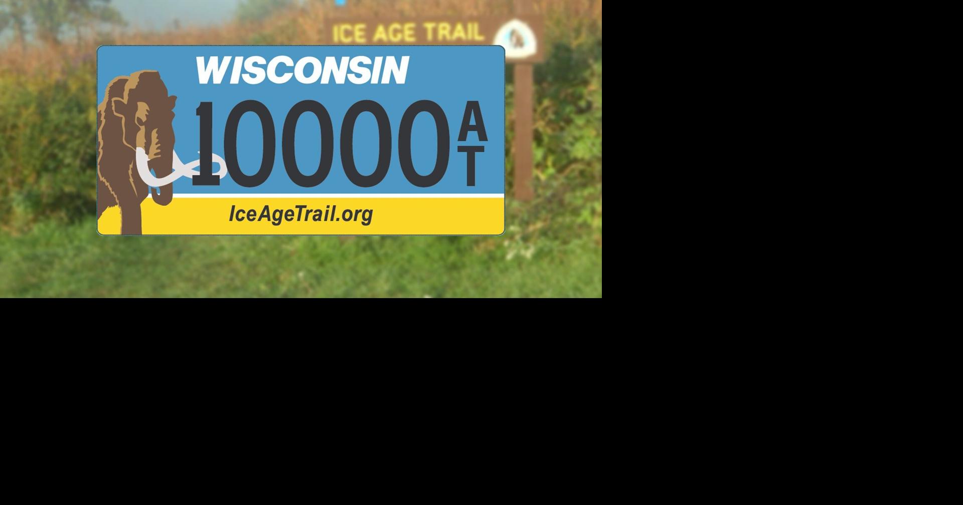DMV releases Ice Age Trail license plates | News | wxow.com