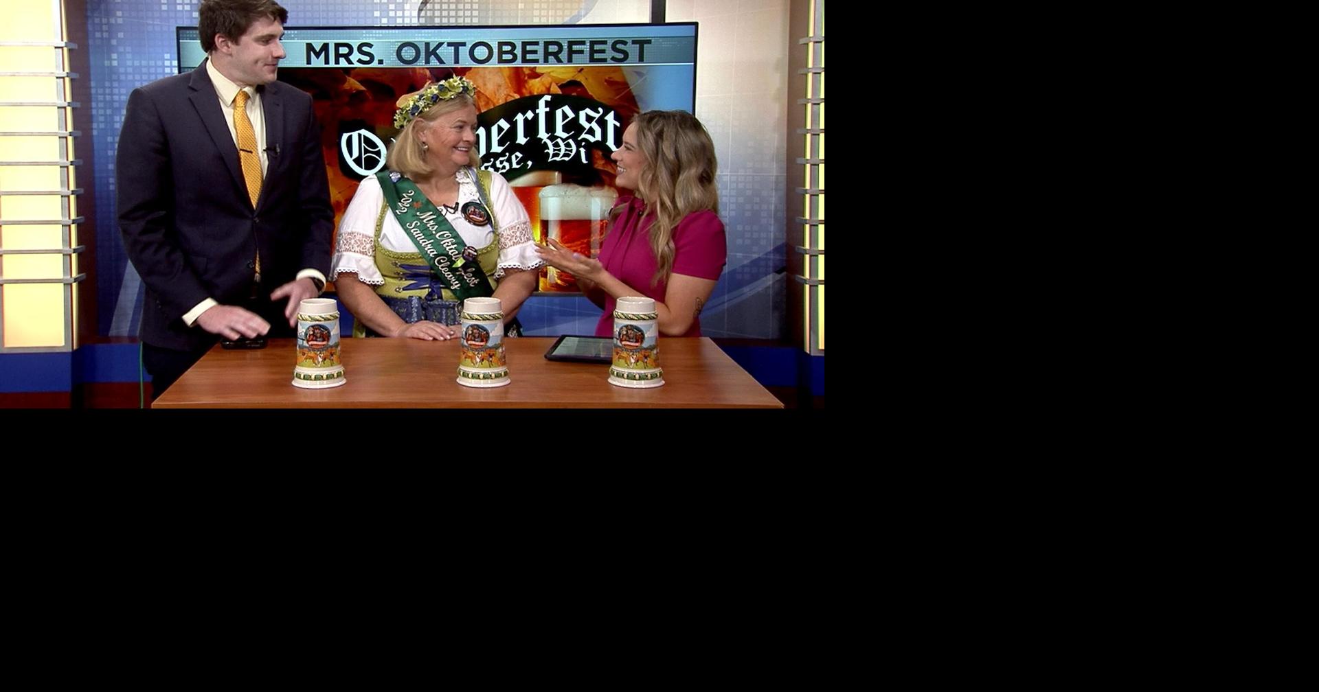 2022 Mrs. Oktoberfest visits the Daybreak crew | Community | wxow.com